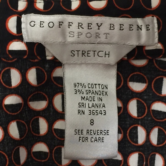Geoffrey Beene | Tops | Vintage Geoffrey Beene Sport Stretch Blouse 8 ...